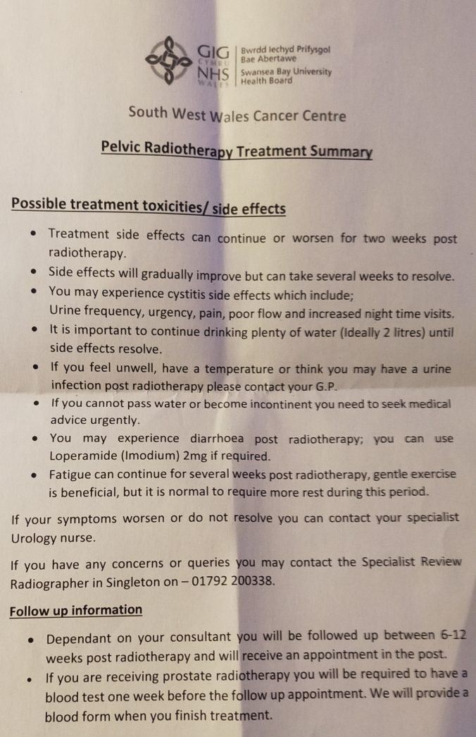 My Journey with prostate cancer – A personal and ongoing account of ...